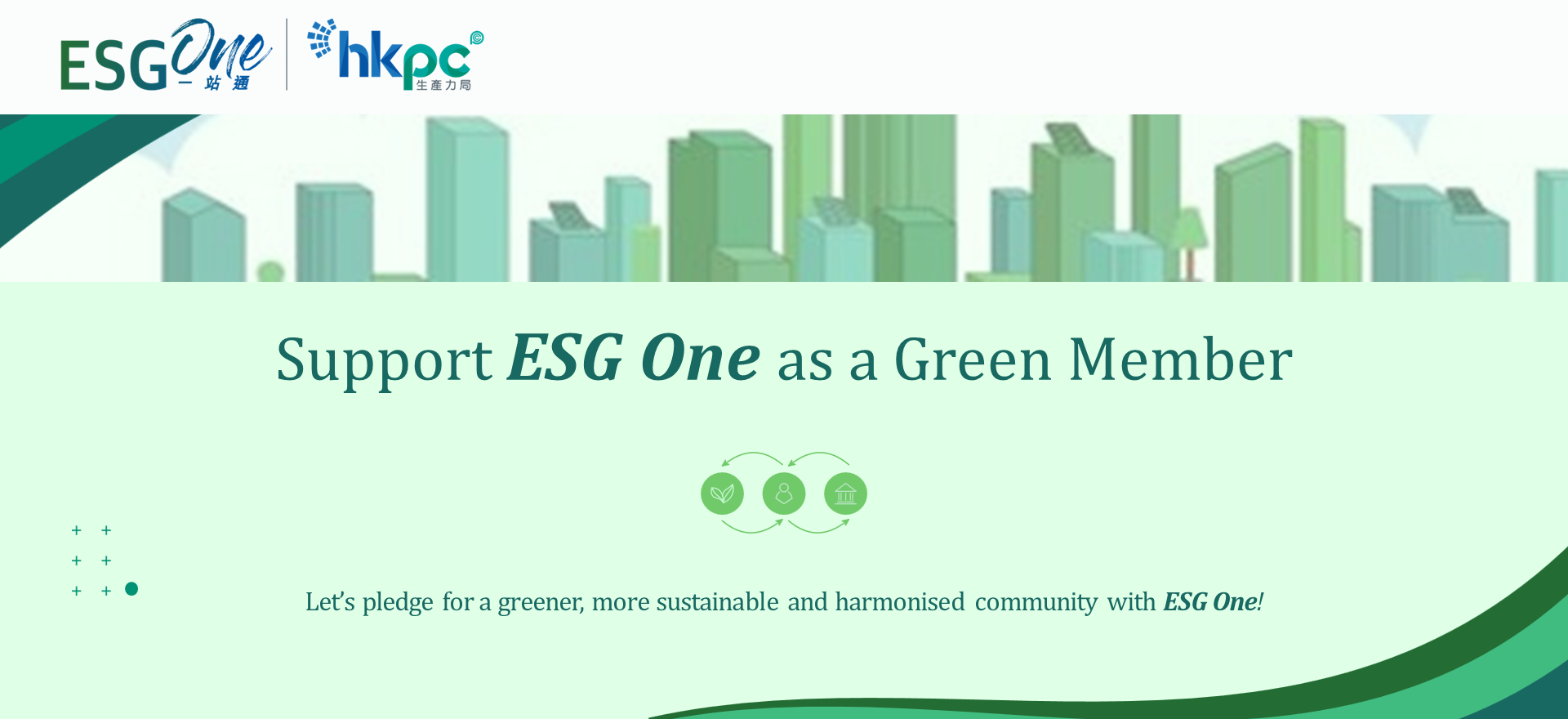 Sign Up for ESG One Green Memeber